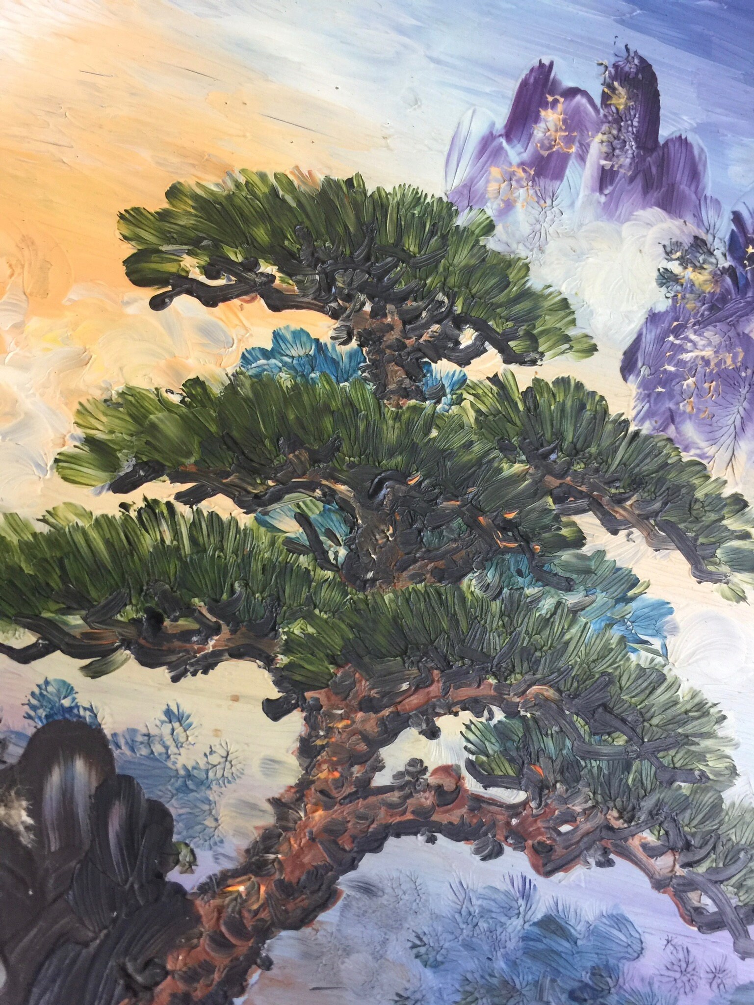 Chinese Painting Tree Painting Chinese Tree Art Chinese | Etsy