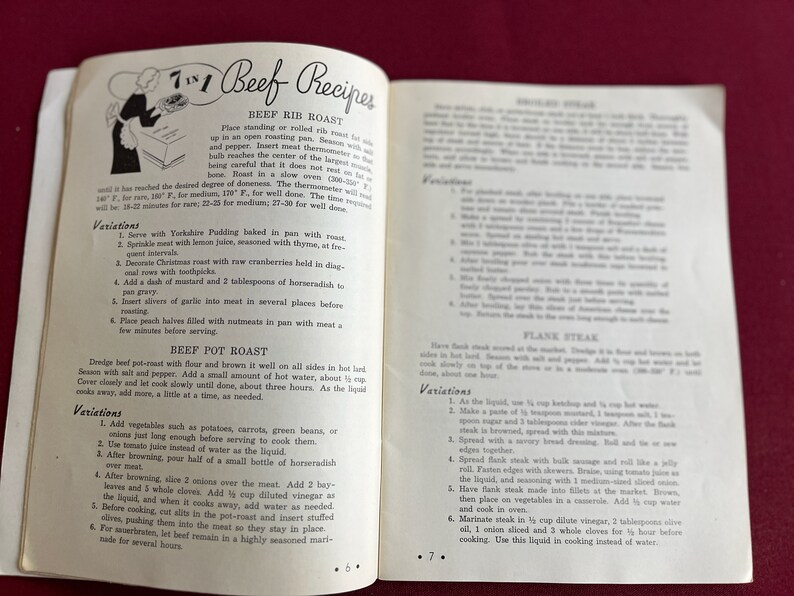 Recipe Book, Meat Book, Retro Recipe, Meateater, Carnivore, Butcher ...