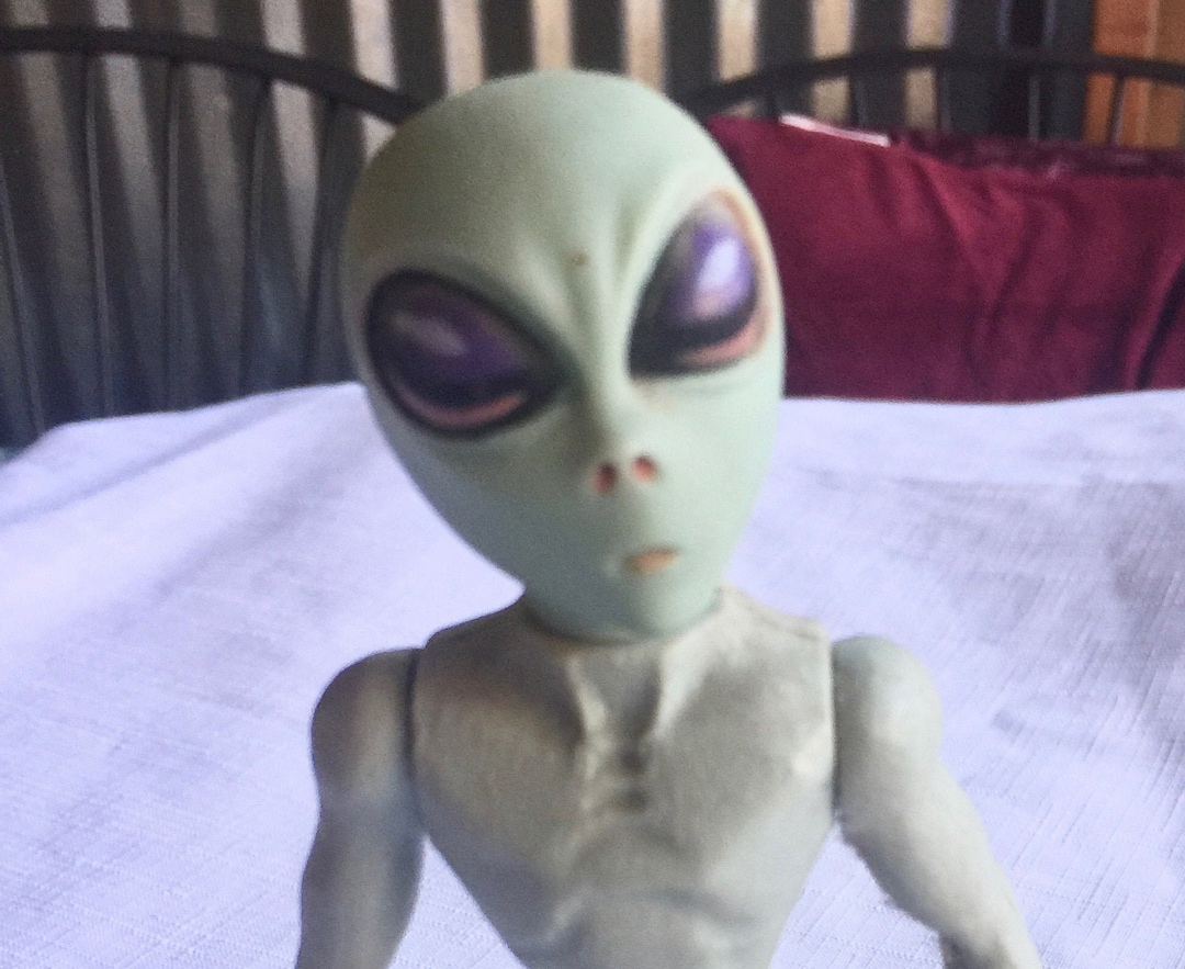 Alien Toy, Alien Figurine, Extraterrestrial Toy, ET Figurine, Roswell ...