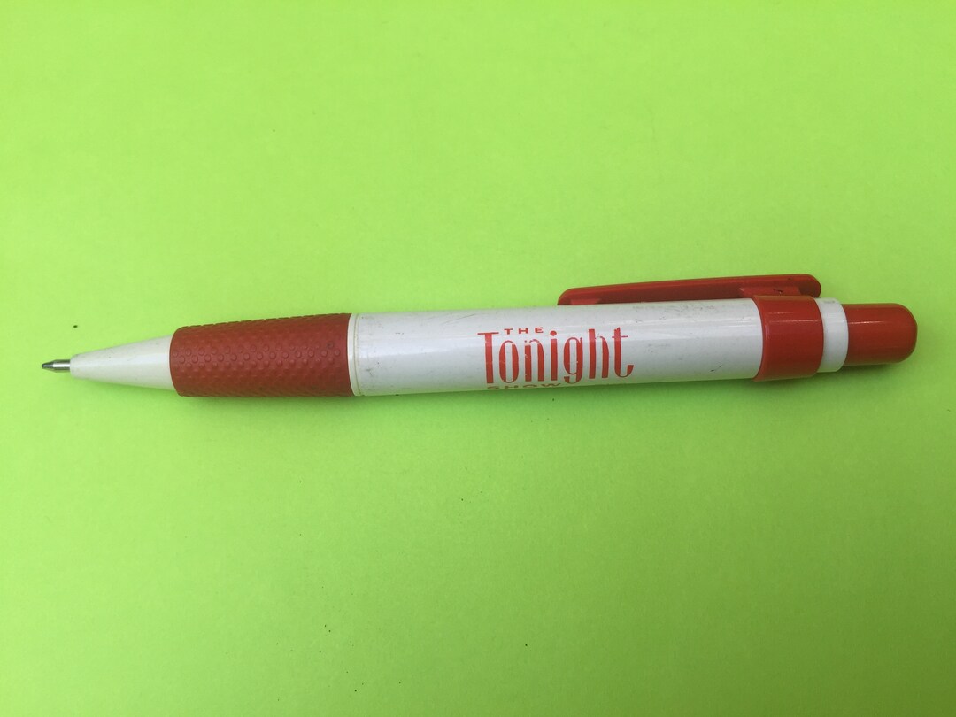 Tonight Show NBC Pen, Jay Leno Collectible Ballpoint Pen, Rare ...
