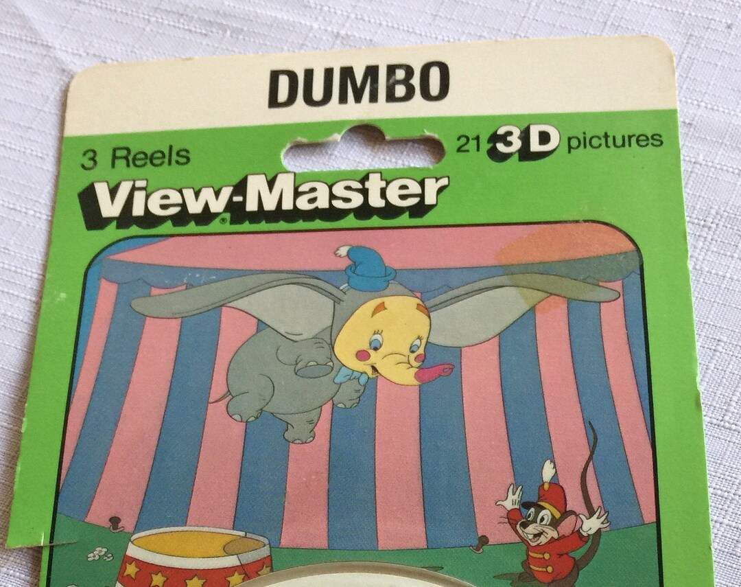 Disney Viewmaster, Disney Gift, Peter Pan, Donald Duck, Dumbo ...