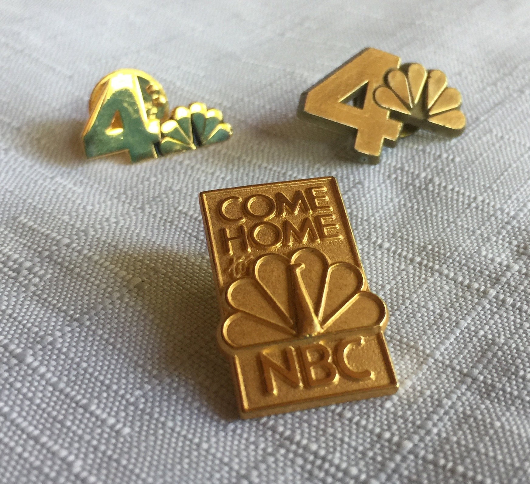 NBC TV Pin, NBC Pin, Tv Gift, Nbc Tie Tack, Nbc Souvenir, Nbc, Nbc Gift ...