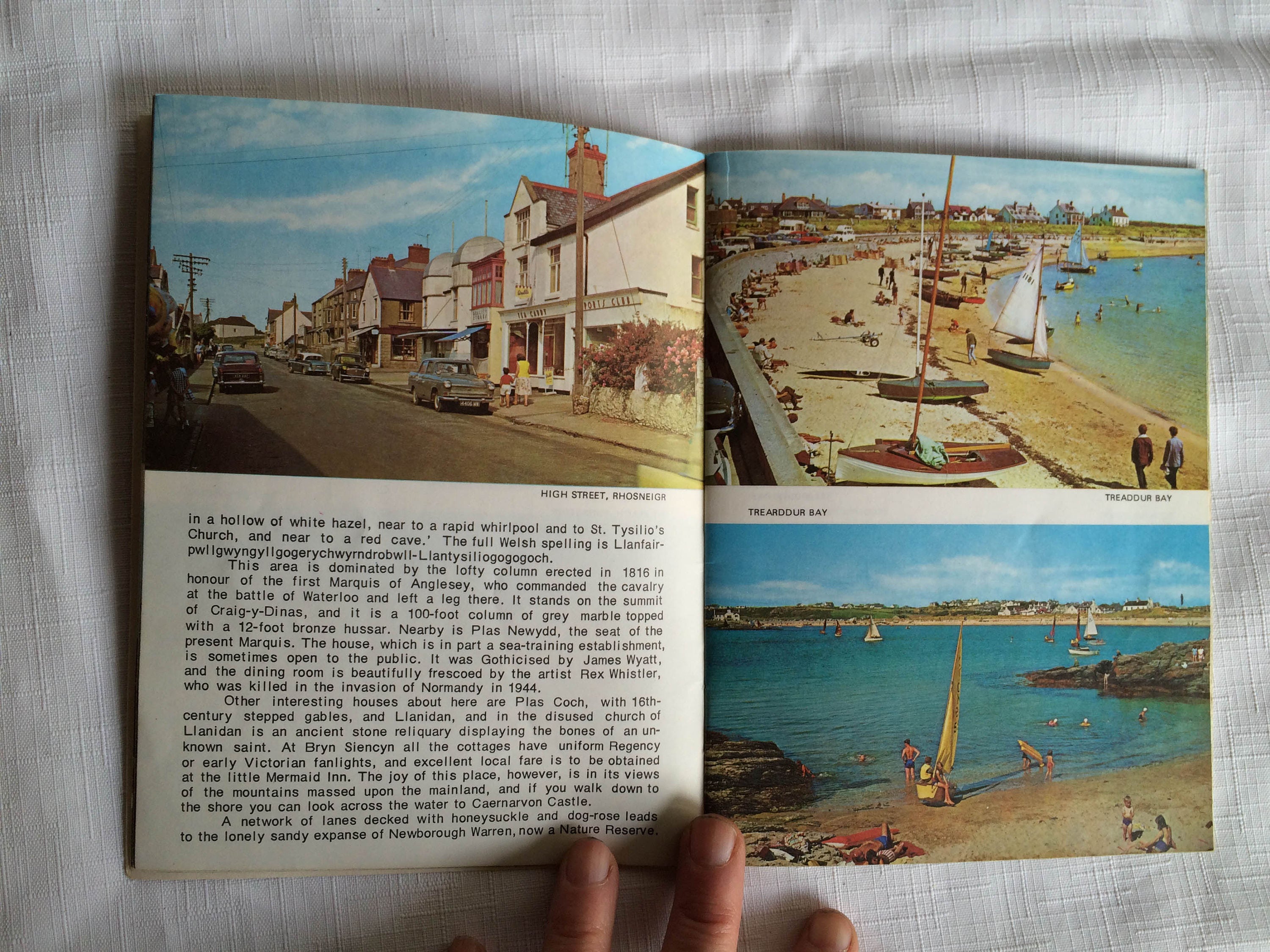 English Tour Book, Anglesey, England Travel Guide, Retro England Guide ...