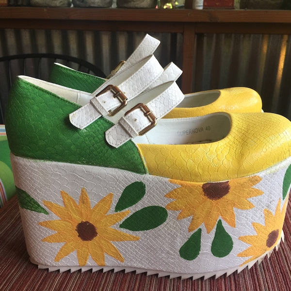 Platform Shoes - Etsy
