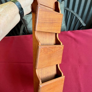 Wood Shelf, Wood Wall Shelf, Wall Shelf, Mail Shelf, Mail Organizer ...