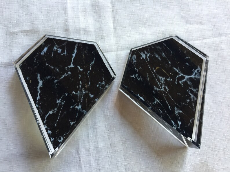 Modern Paperweight Acrylic Art Desk Art Acrylic - Etsy