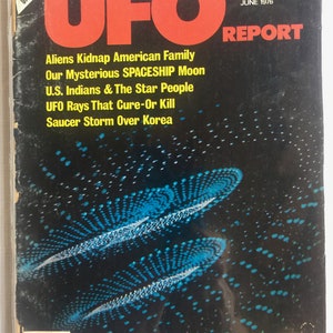Rare UFO Magazine, Retro UFO Magazine, UFO Collectible, Ufo Library ...