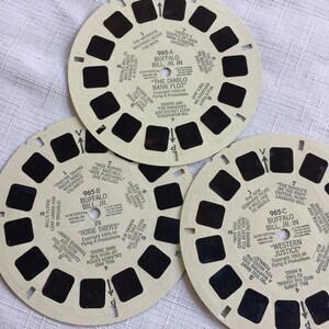 Cowboy Toy, Adventure Viewmaster, Zorro, Lone Ranger, Buffalo Bill ...