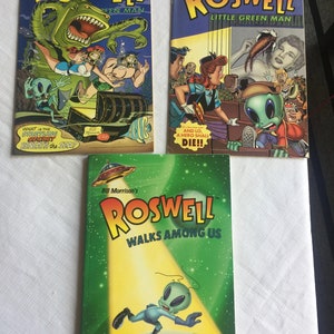 UFO Comic, Collectible Comic, UFO Comic Book, UFO Graphic Novel, Alien ...