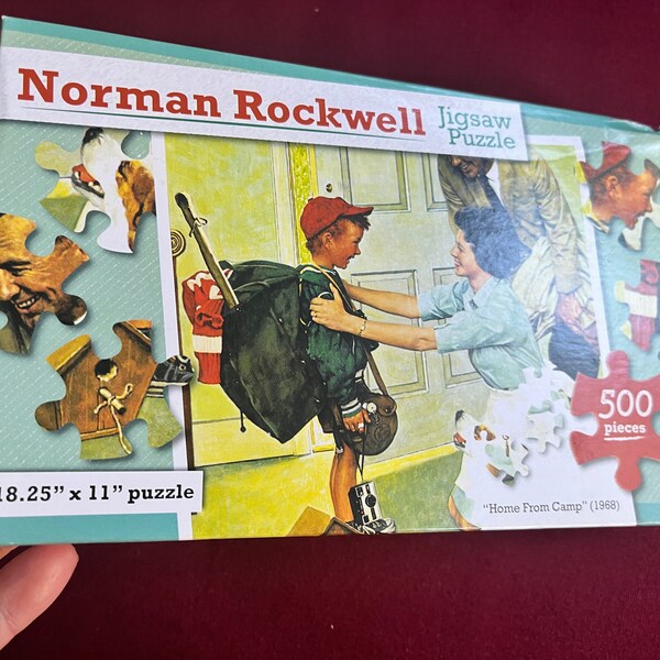 Norman Rockwell Jigsaw Puzzle - Etsy