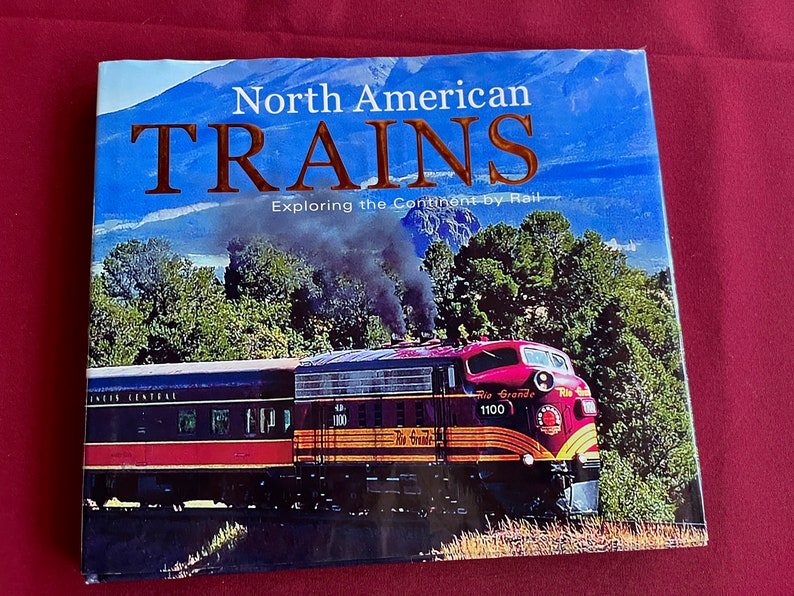 Train Book Railroad History North America Trains North - Etsy