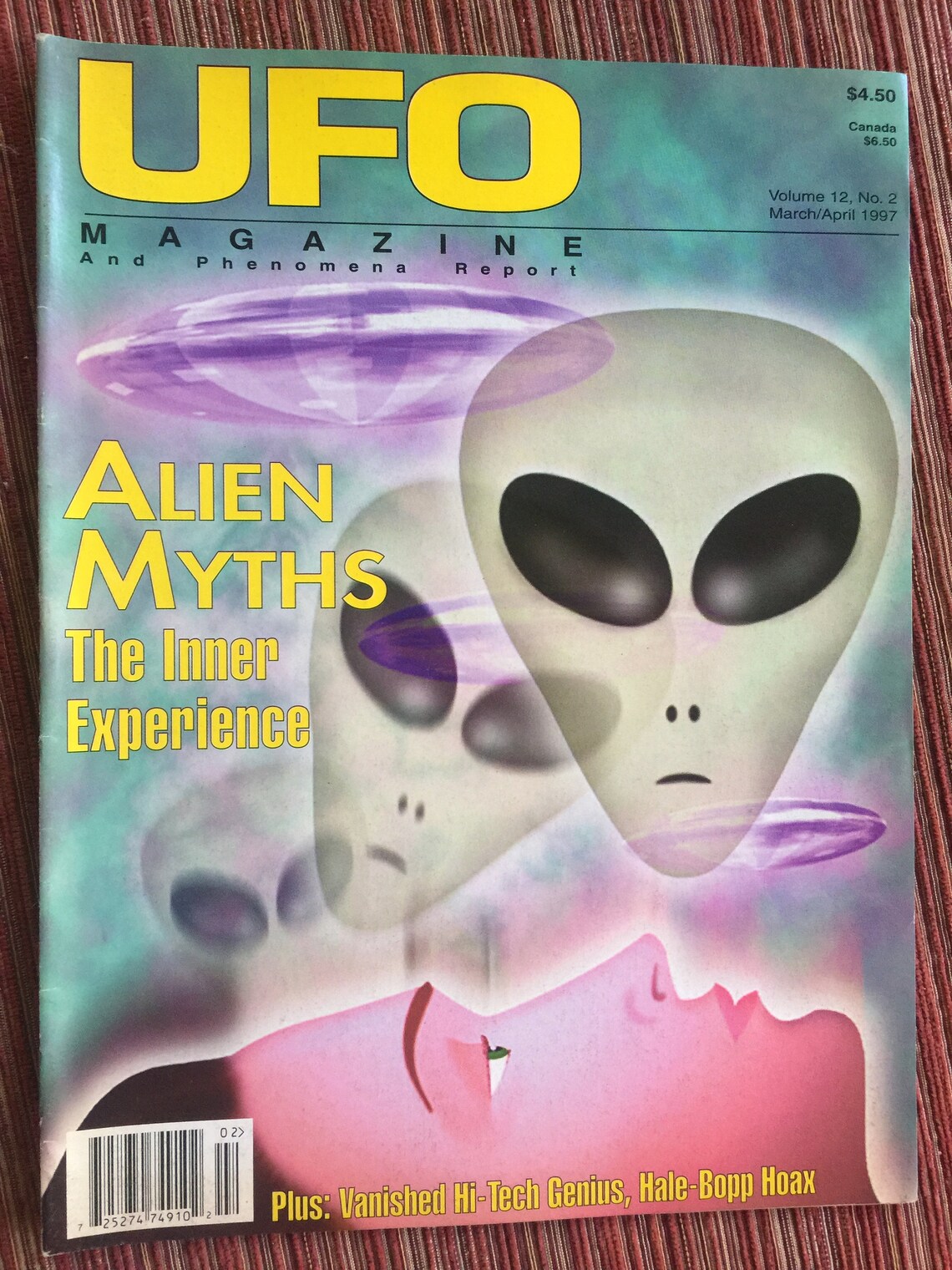 Rare UFO Magazine Men in Black Paranormalufo Magazineufo | Etsy