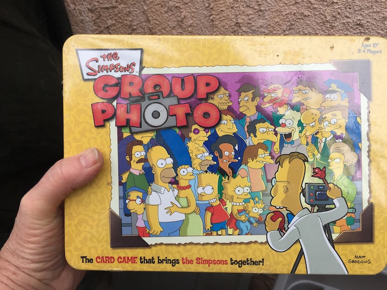 Simpsons Gift Simpsons Cards Simpsons Game Simpsons - Etsy