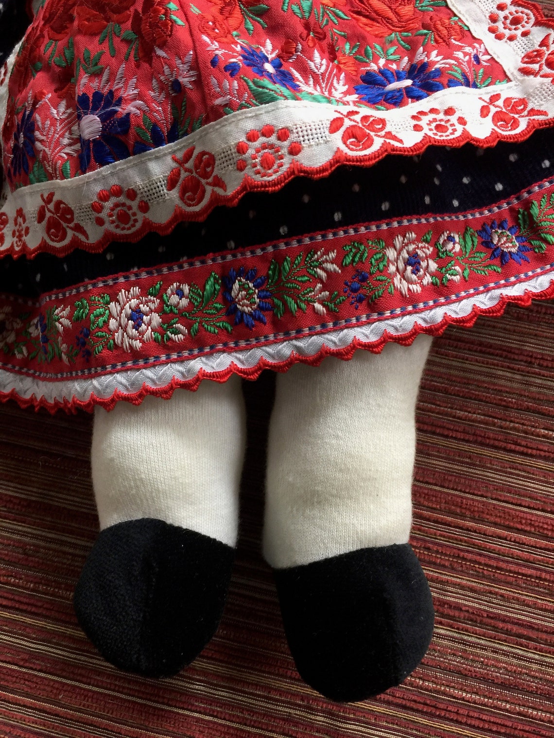 Lady Puppet Hand Puppet Folk Art Puppet Woman Puppetretro | Etsy