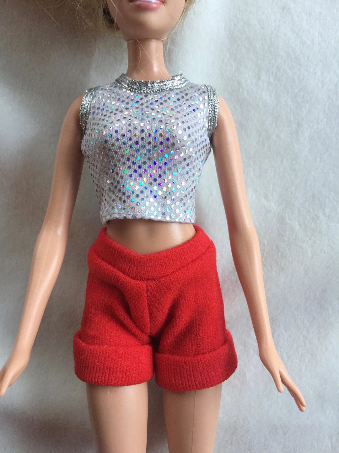 Barbie Short, Barbie Outfit, Barbie Short Set, Barbie Crop Top, Barbie ...
