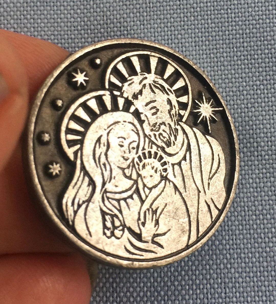 Christmas Token, Christmas Coin, Xmas Token, Religious Token, Xmas Coin ...