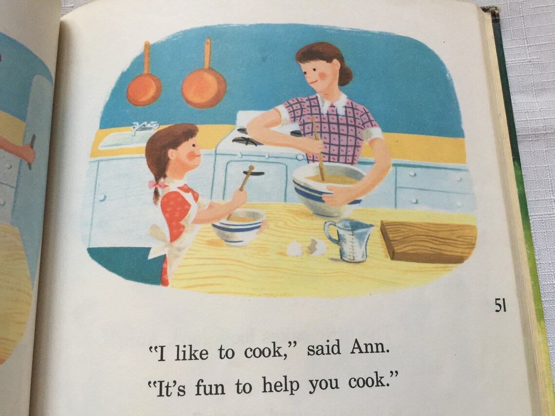 50s Children Book ,50s Kid Book, Retro Children Book, Kid Book, Kid ...