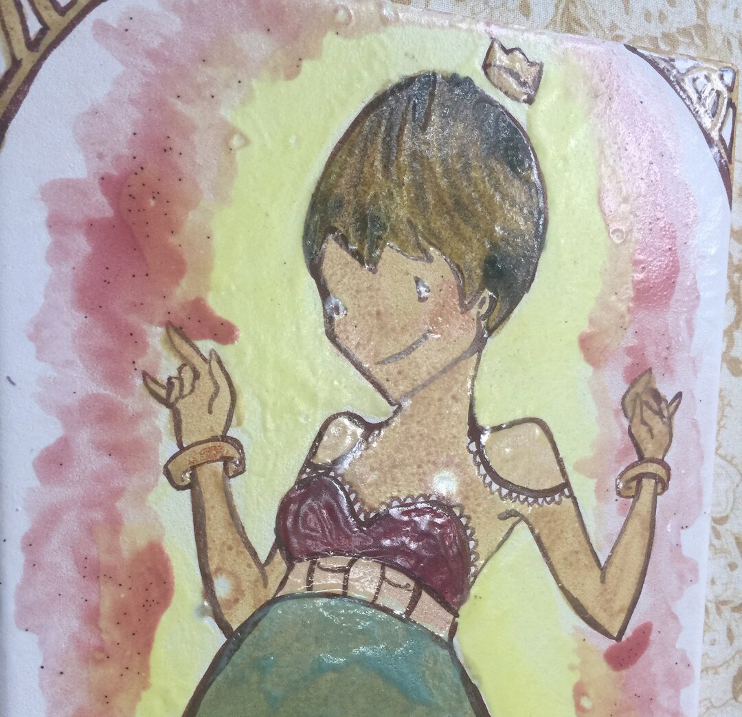 Woman Art, Lady Art, Tile Art, Queen Art, Female Art, Queen Tile Art ...