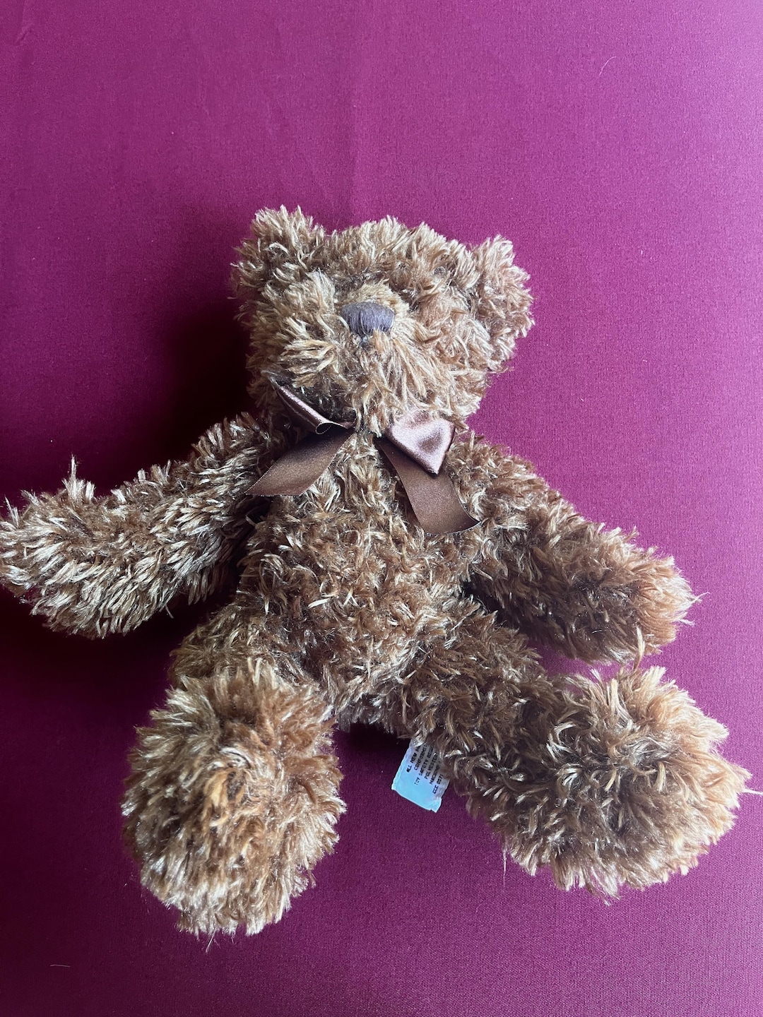 Soft Bear, Plush Bear, Huggable Toy, Stuffed Bear, Floppy Bear, Brown ...