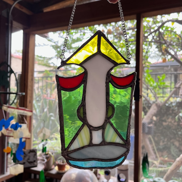 Stained Glass Tiki - Etsy
