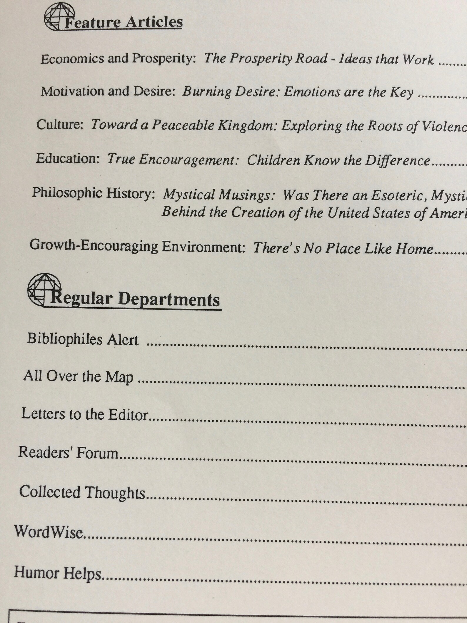 New Age Publication, Spiritual Magazine, 80 Magazine, Occult Magazine ...