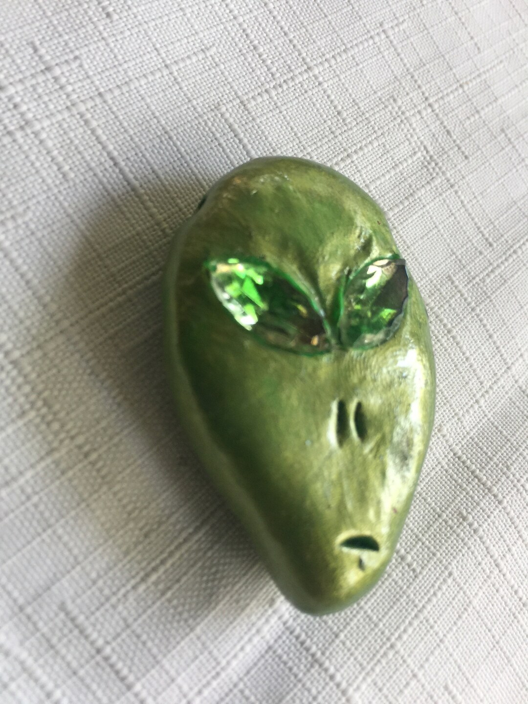 Alien Pendant, ET Pendant, Face Necklace, UFO Pendant, Face Pendant ...