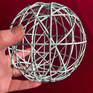 Decorative Ball, Art Ball, Geometric Art, Accent Ball, Accent Piece ...