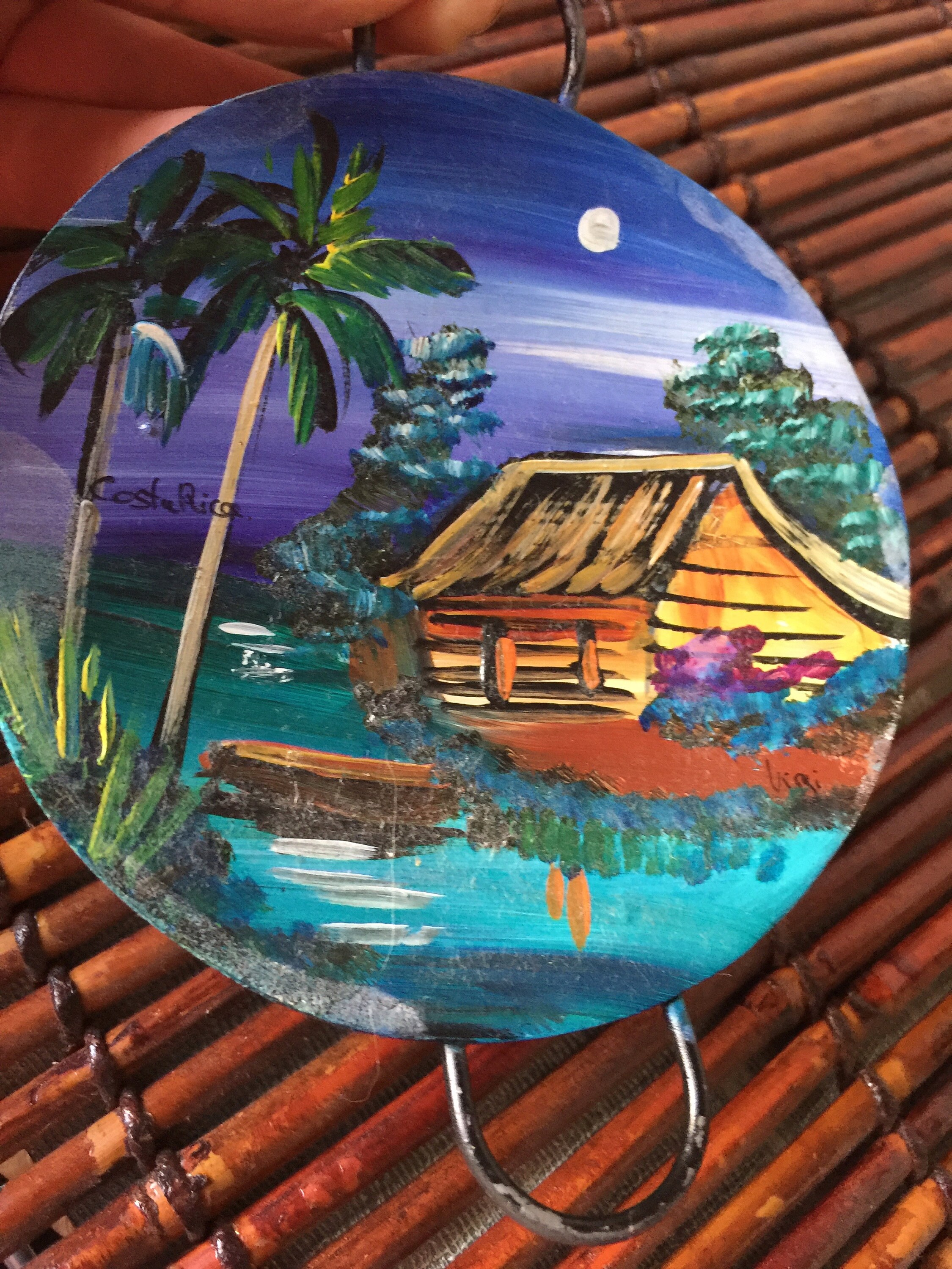 Costa Rica Art Costa Rica Painting Latin America Art Costa - Etsy