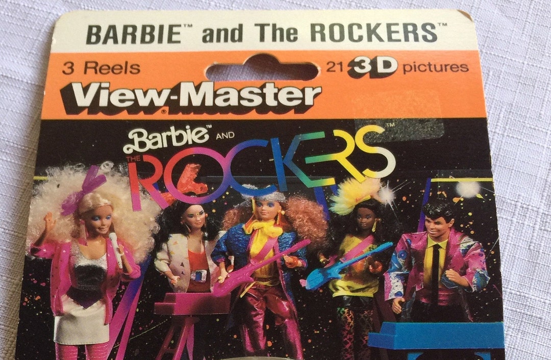 Barbie, Viewmasters, Beauty and Beast, JEM Holograms, Barbie Viewmaster ...