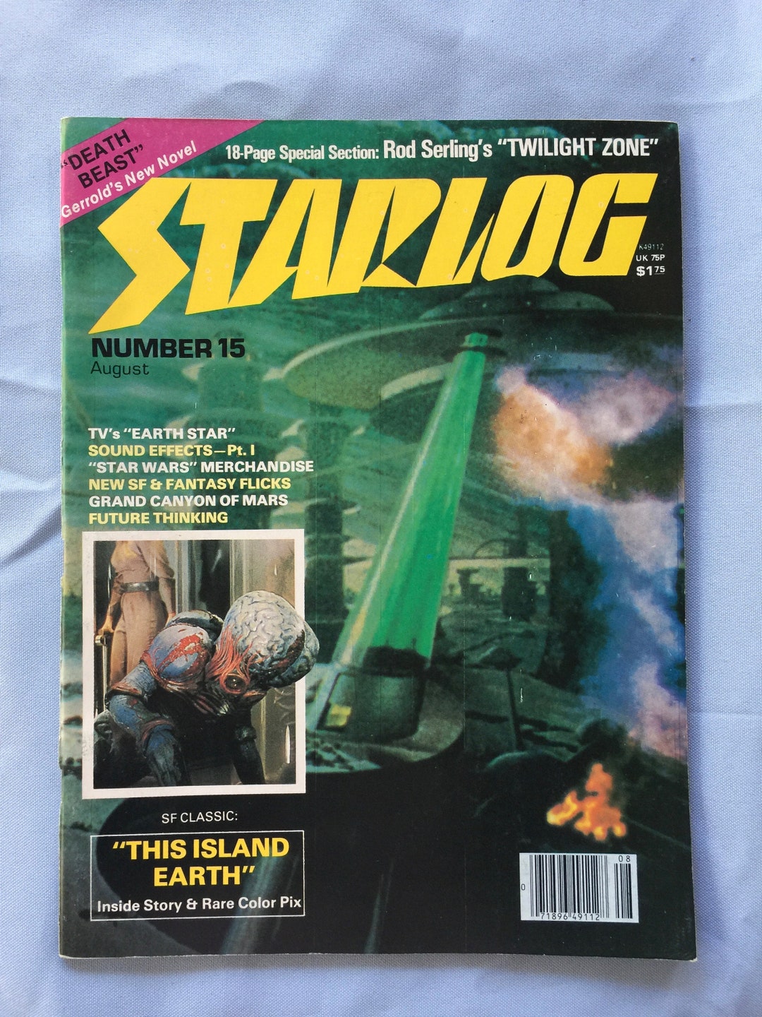 Twilight Zone, Sci Fi Magazine, Starlog, Twilight Zone Gift, Rod ...