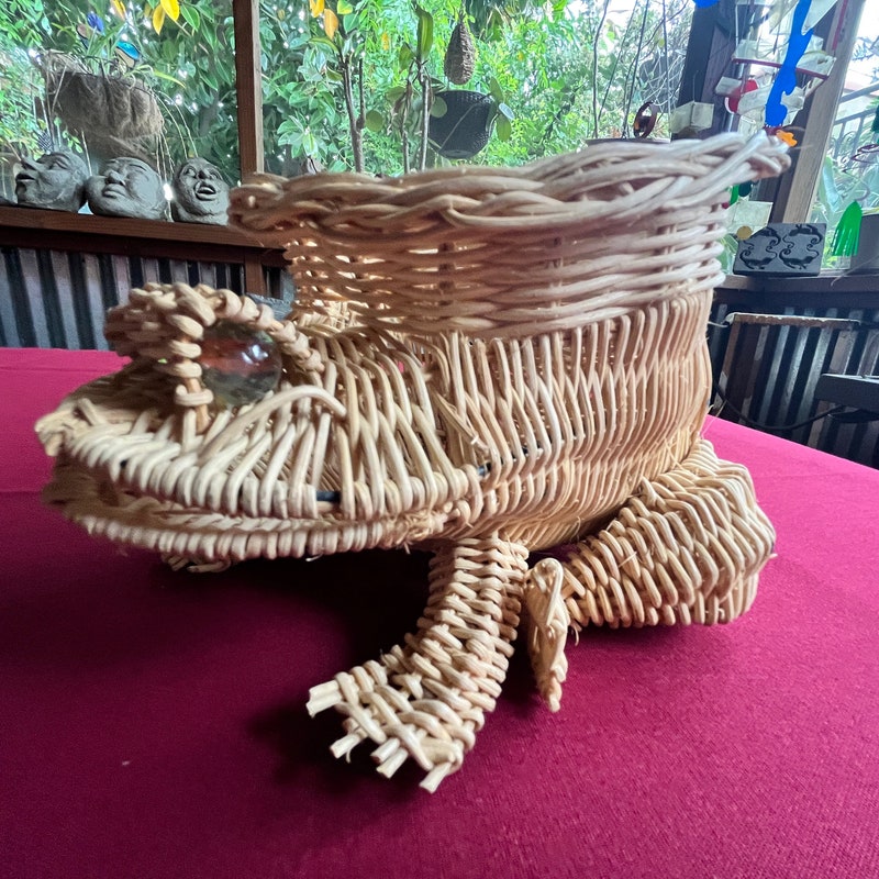 Wicker Animal - Etsy UK