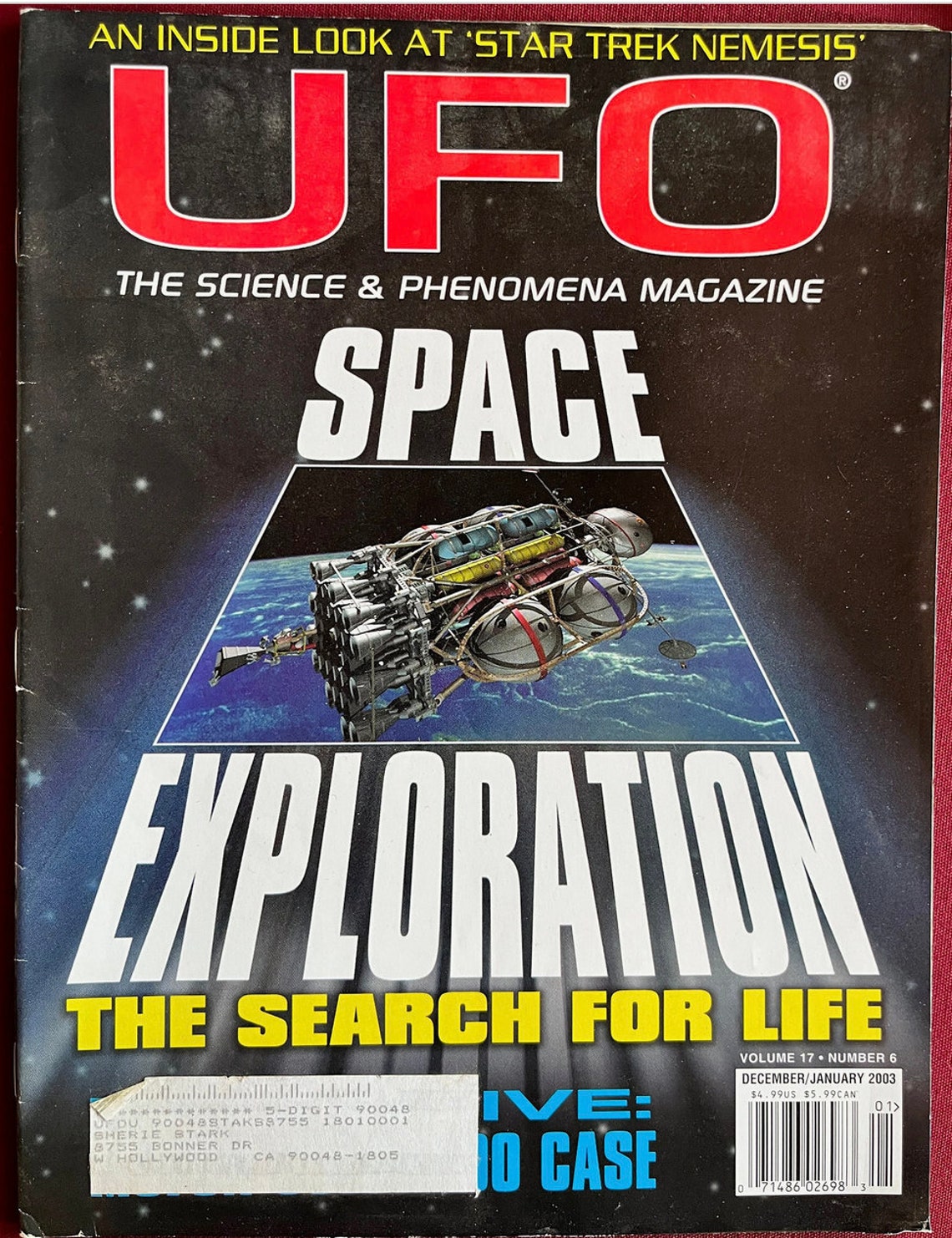 UFO Reports, 90s UFO Magazines, Phenomena Magazine, Science Magazine ...