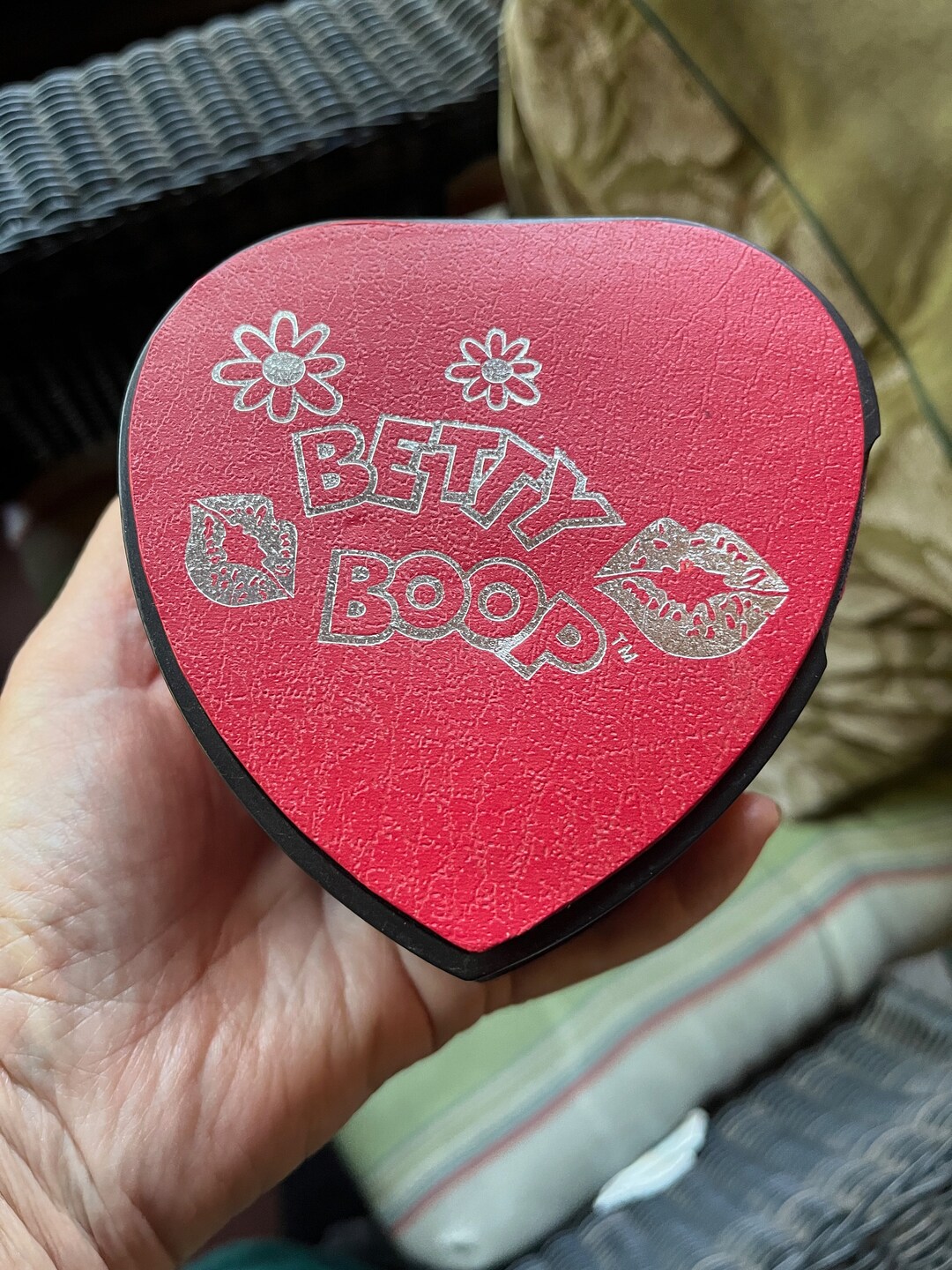 Betty Boop Gift, Betty Boop Decor, Retro Gift Box, Heart Box, Betty ...