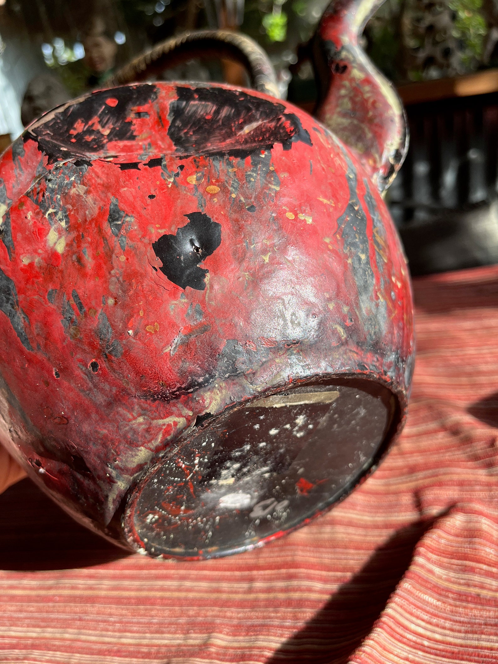 Halloween Teapot, Distress Prop, Halloween Prop, Witch Teapot, Scary ...