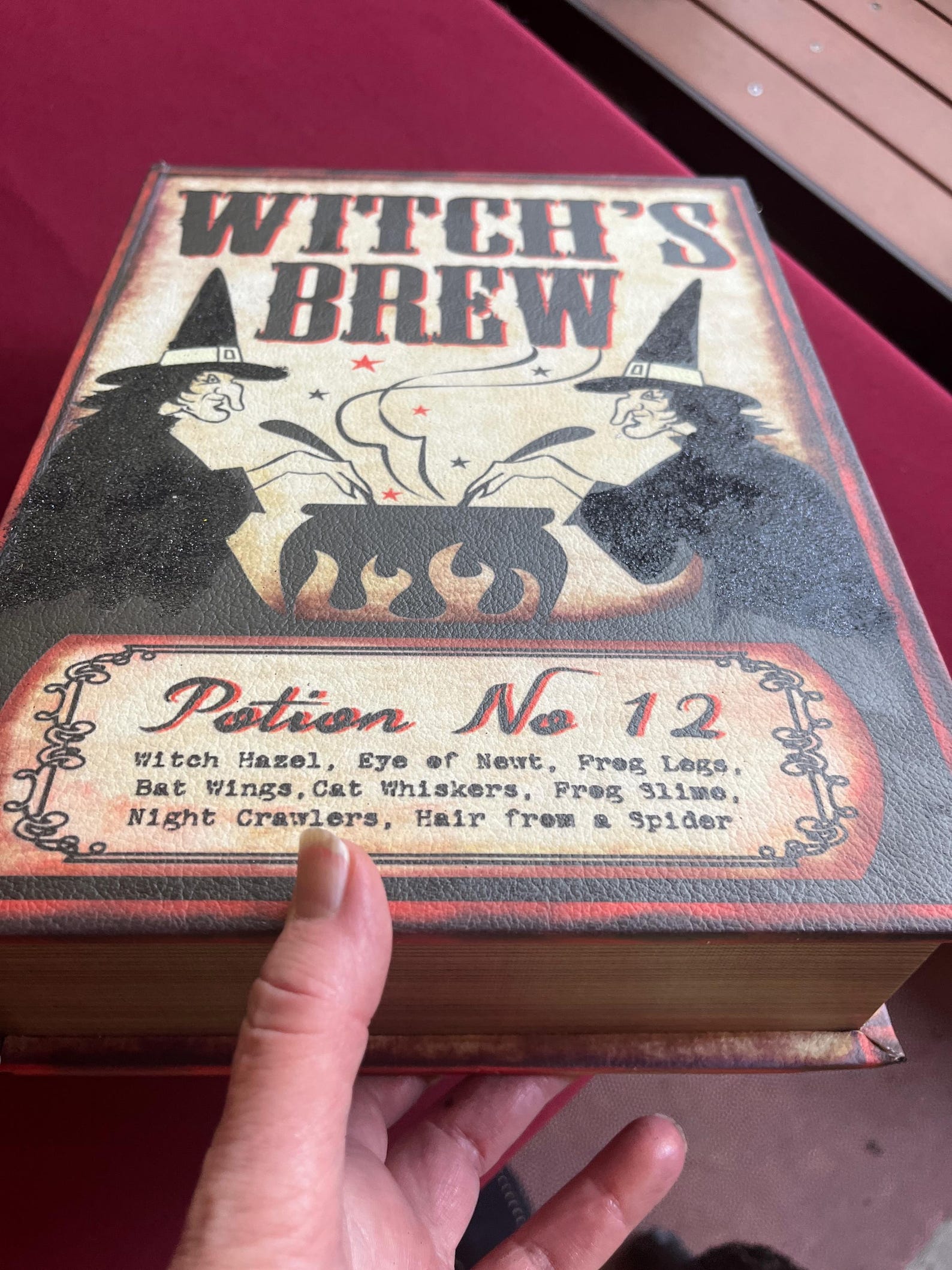 Hollow Book, Occult Gift, Storage Box, Witch, Book Box, Witch Gift ...