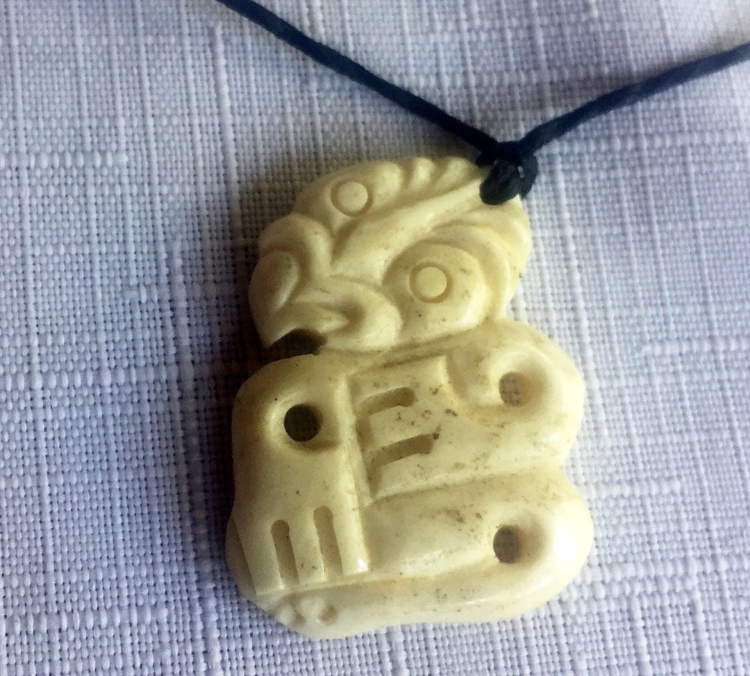 Bone Pendant, Indian Pendant, Totem Pendant, Tribal Pendant, Tribal ...