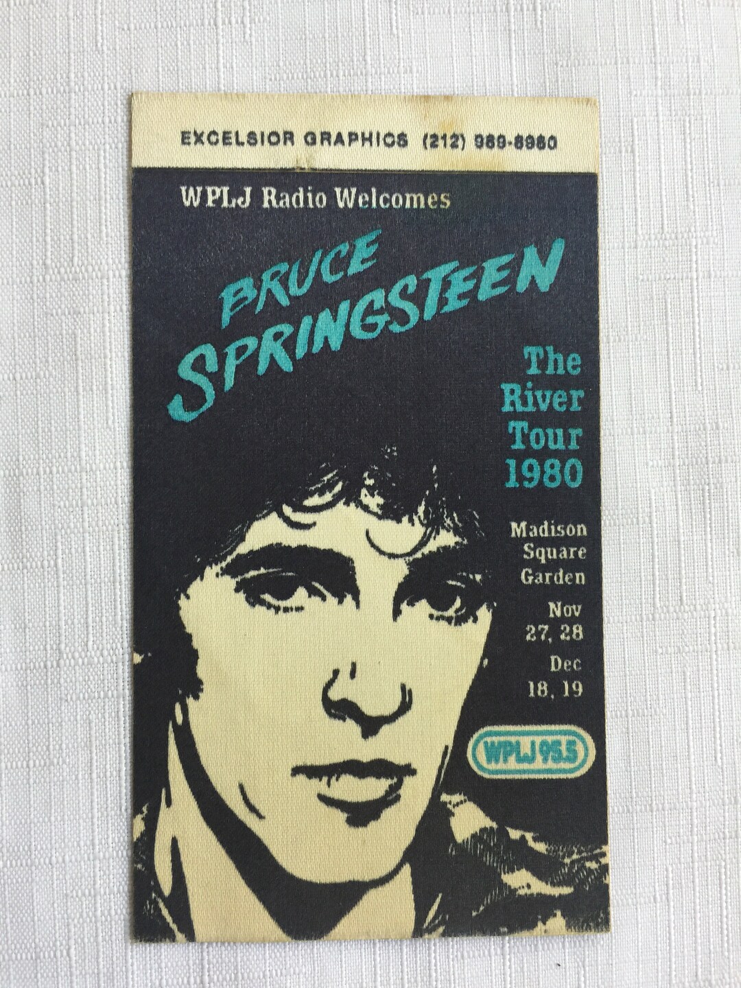 Bruce Springsteen, Backstage Pass, Rock Roll Souvenir, ROCK Collectible ...