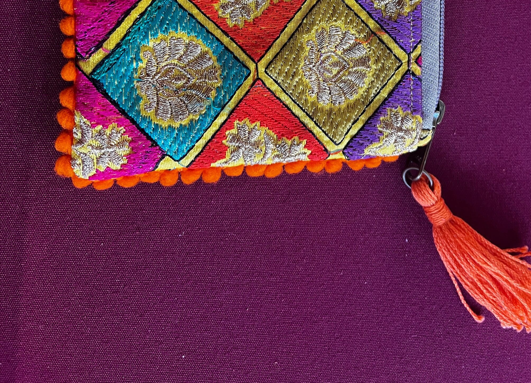 Coin Purse, Boho Pouch, Fabric Pouch, India Coin Purse, Boho Coin Purse ...