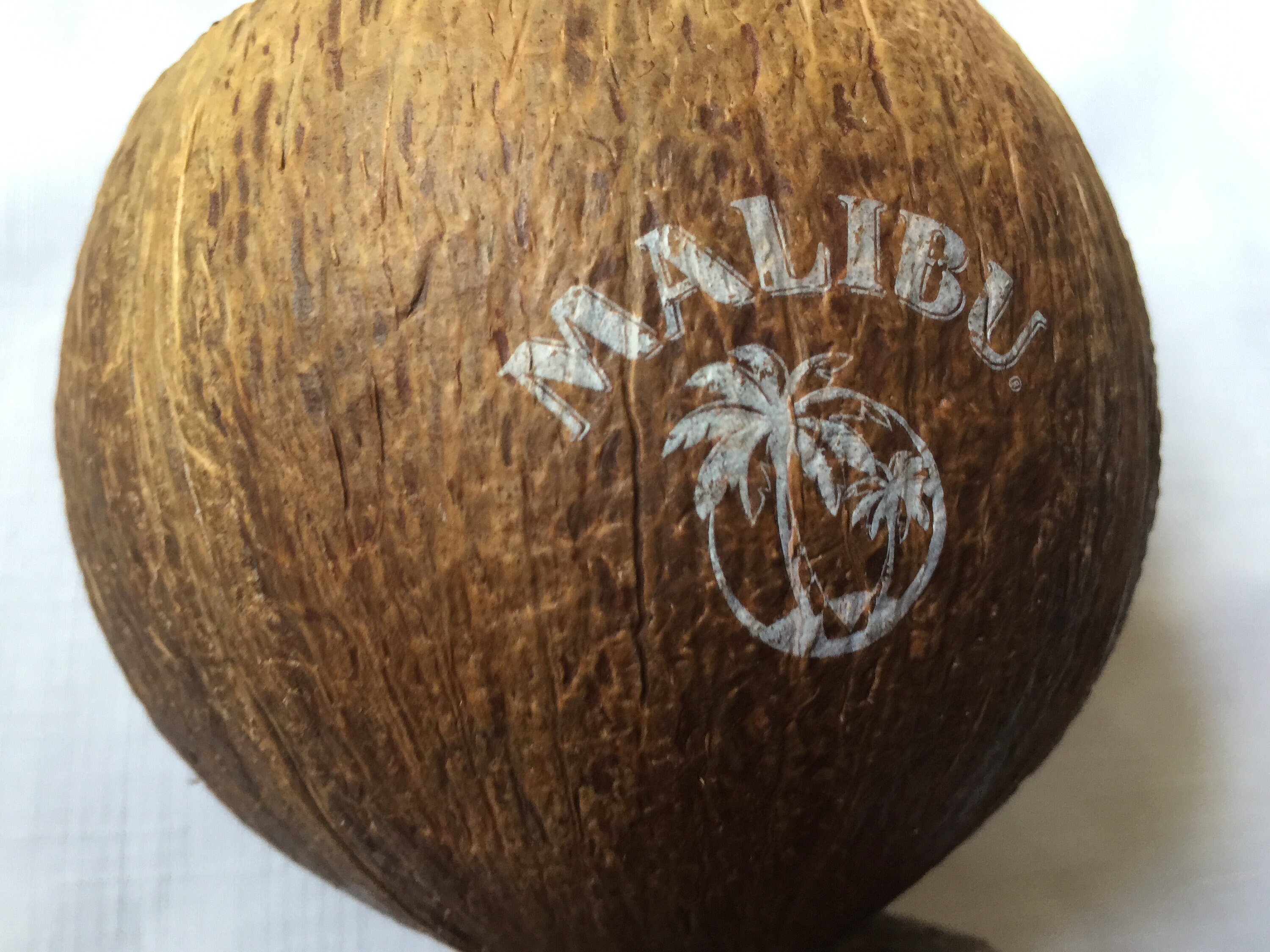 Coconut Glass Beach Cocktail Glass Malibu Beach Glass - Etsy