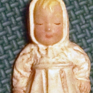 Vintage Baby, Baby Figurine, Folklore Baby, Collectible Figure, Baby ...