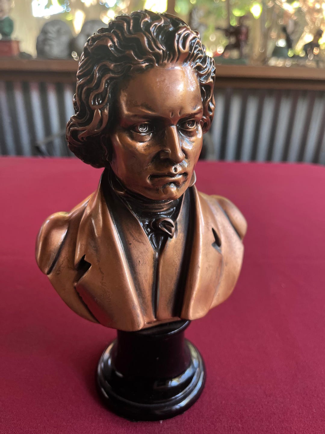 Beethoven Statue, Beethoven Sculpture, Miniature Statue, Classical ...