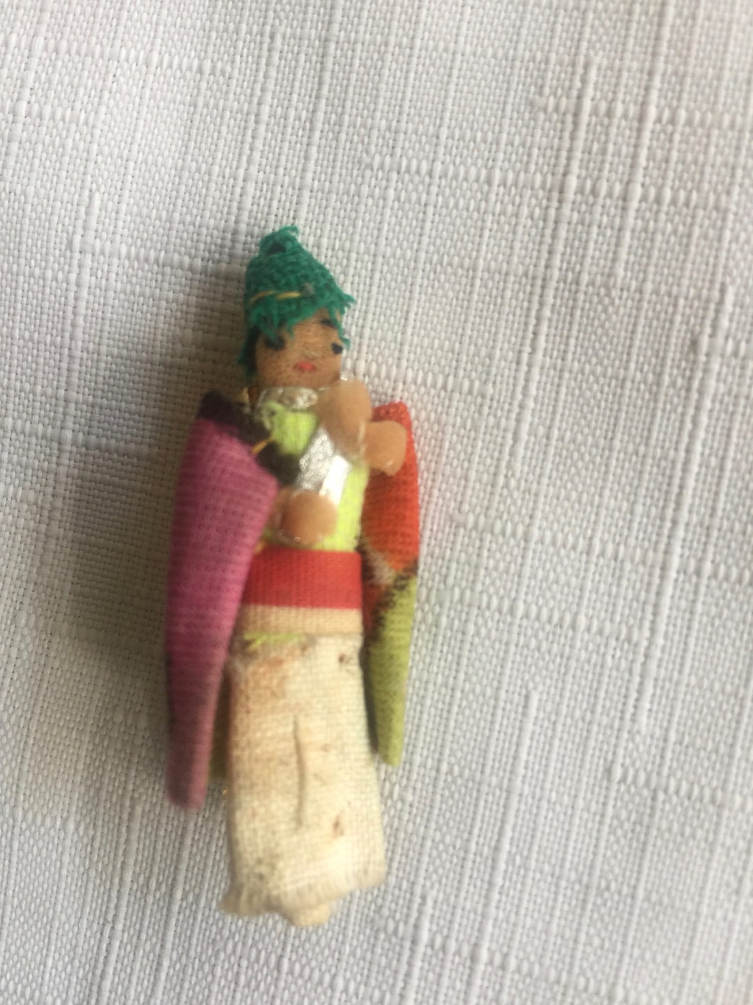 Mexico Pin, Mexico Fabric Pin, Peasant Pin, Guatemala Pin, Doll Brooch ...
