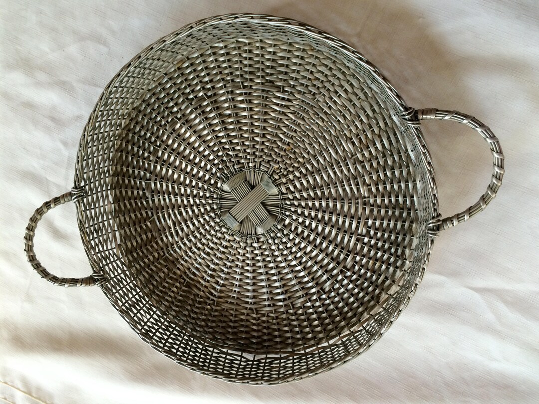 Round Platter, Woven Platter, Large Platter, BIG Platter, Exotic ...