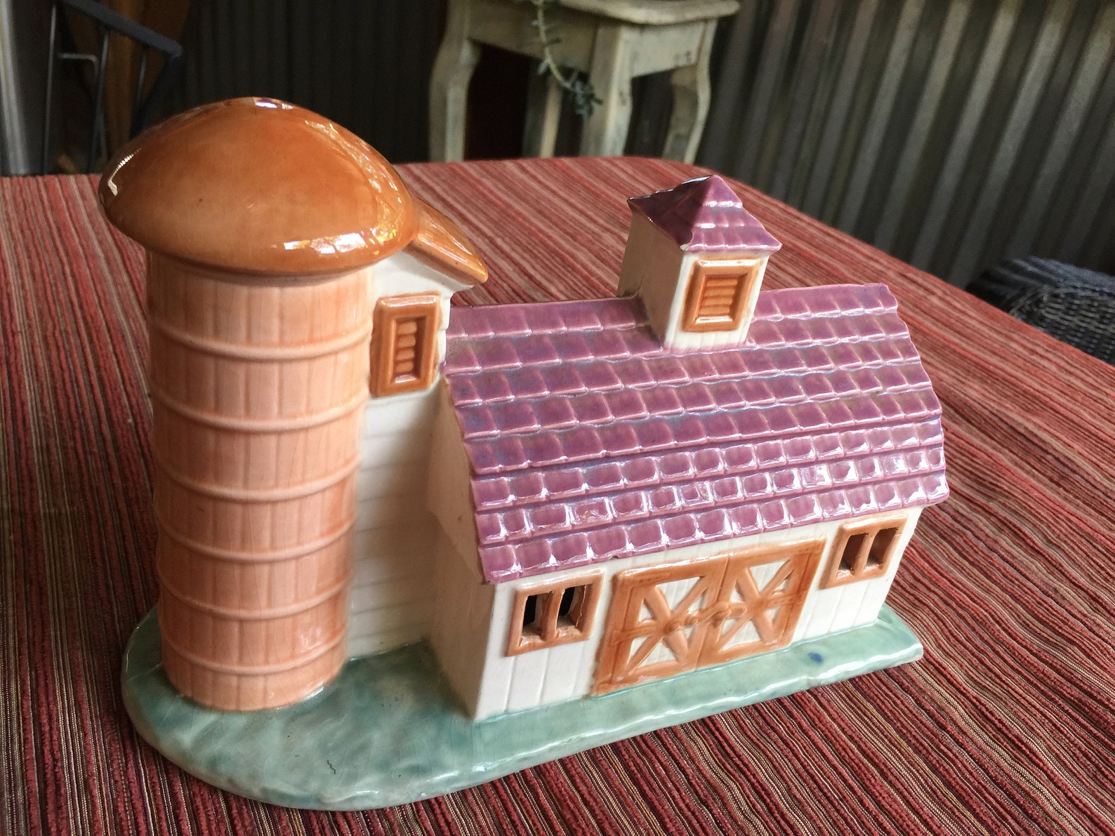 Ceramic Barn, Porcelain Barn, Byron Mold, Ceramic House, Ceramic ...