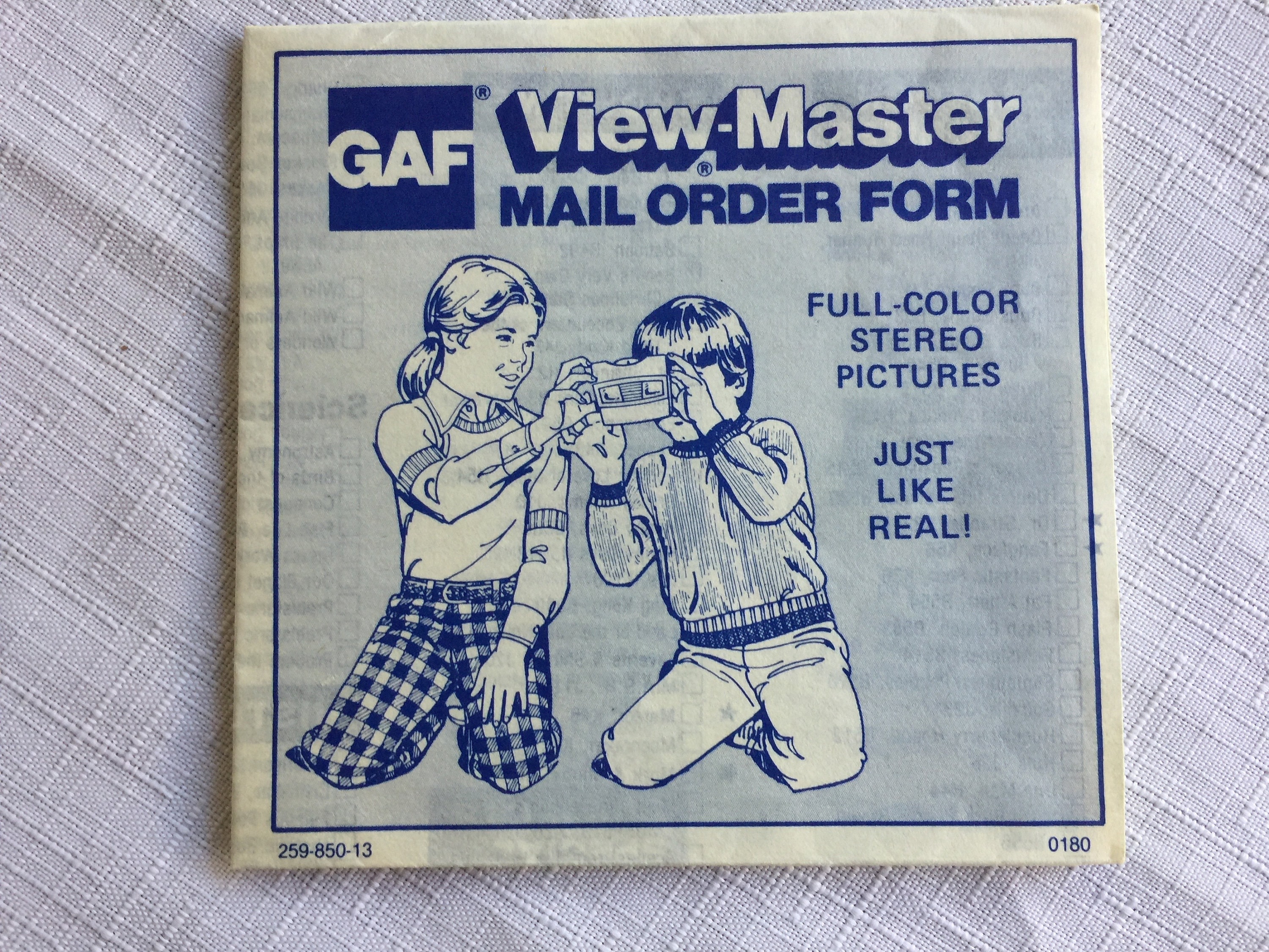 Viewmaster Booklet Viewmaster Brochure Viewmaster - Etsy