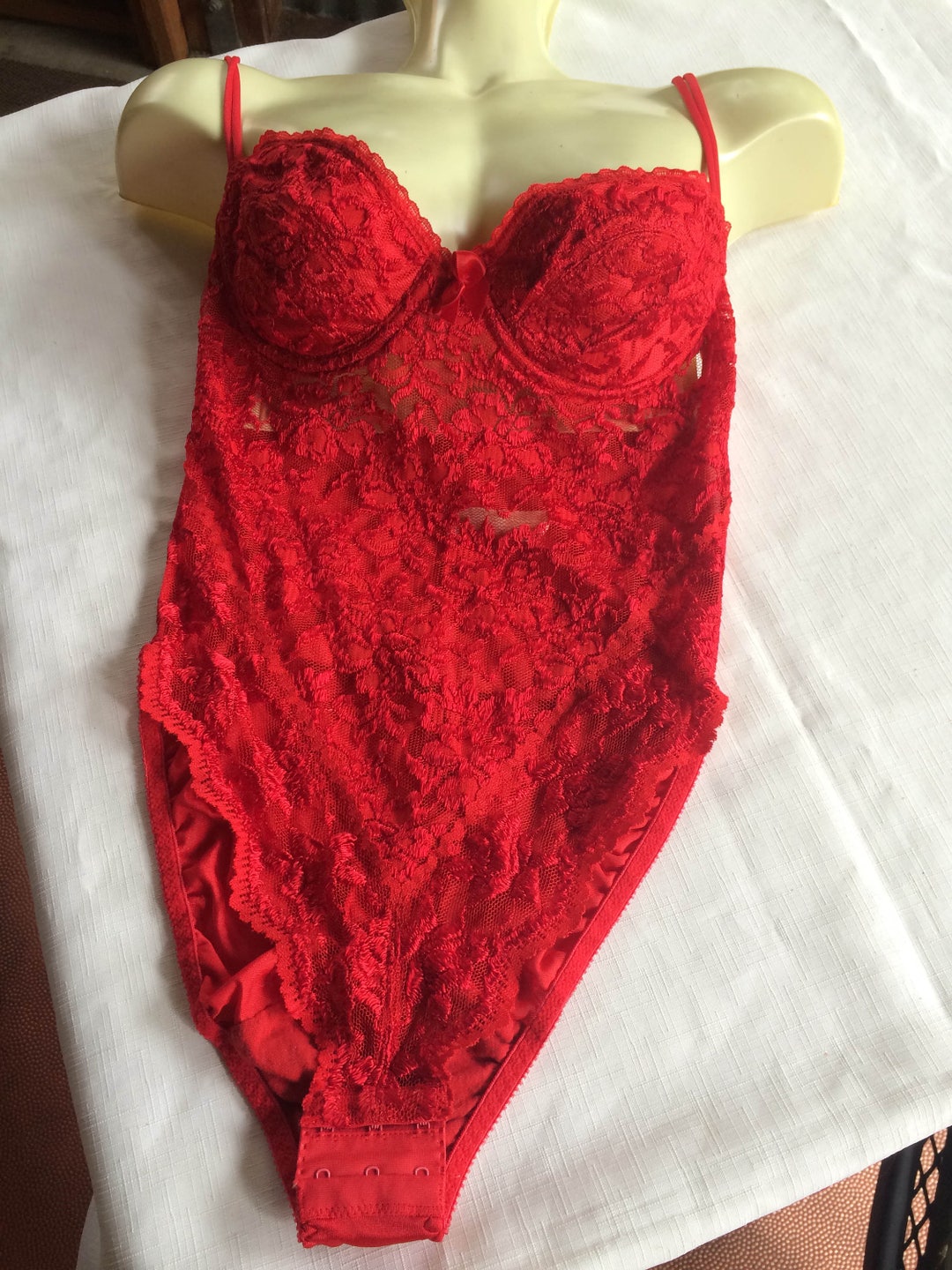 Red Lace Teddy, Red Teddy, Victoria Secret, Sexy Lingerie, Red Lingerie ...