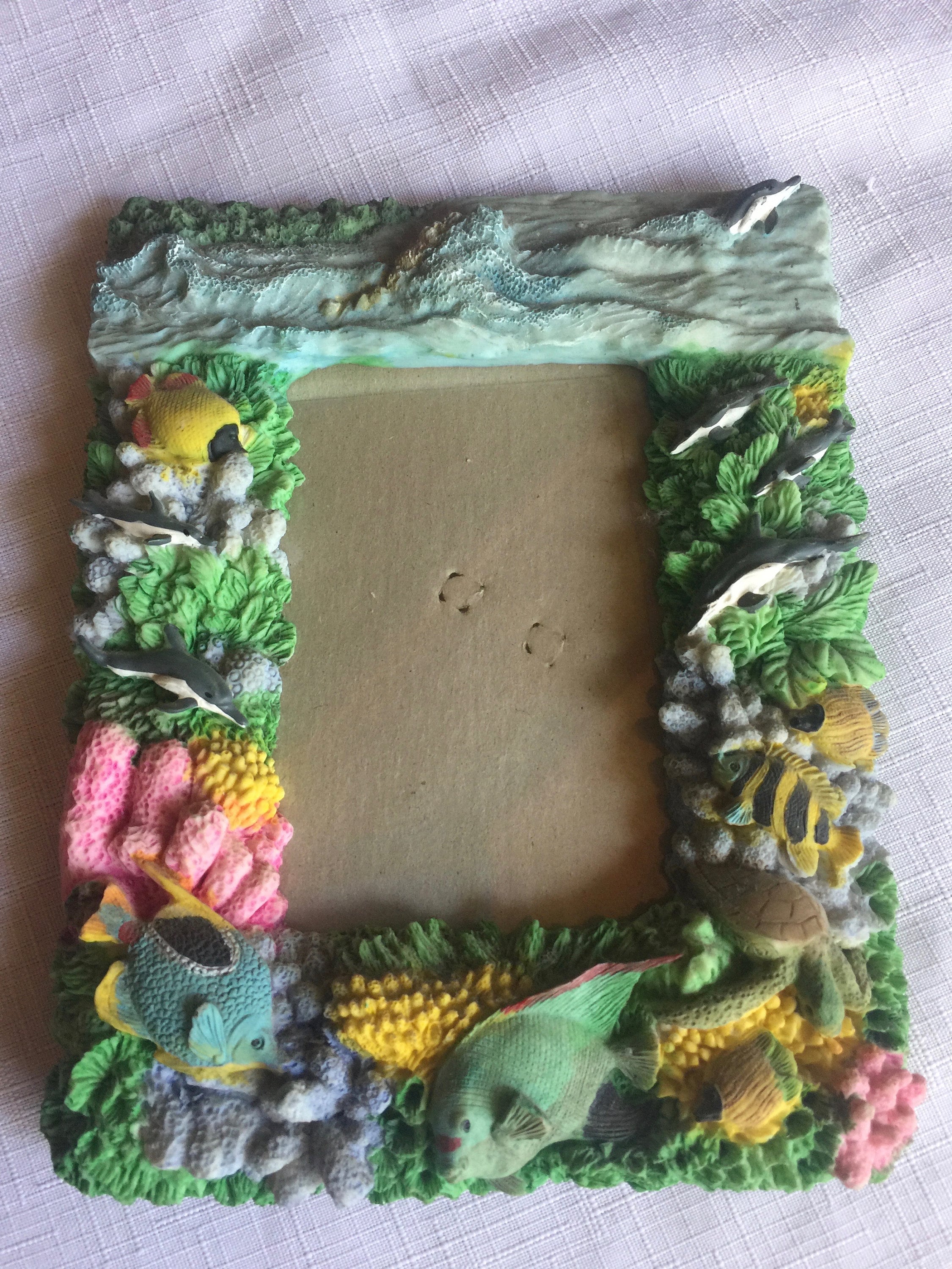 Fish Frame Sea Life Frame Novelty Frame Beach Frame | Etsy