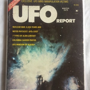 Rare UFO Magazine, Retro UFO Magazine, UFO Collectible, Ufo Library ...