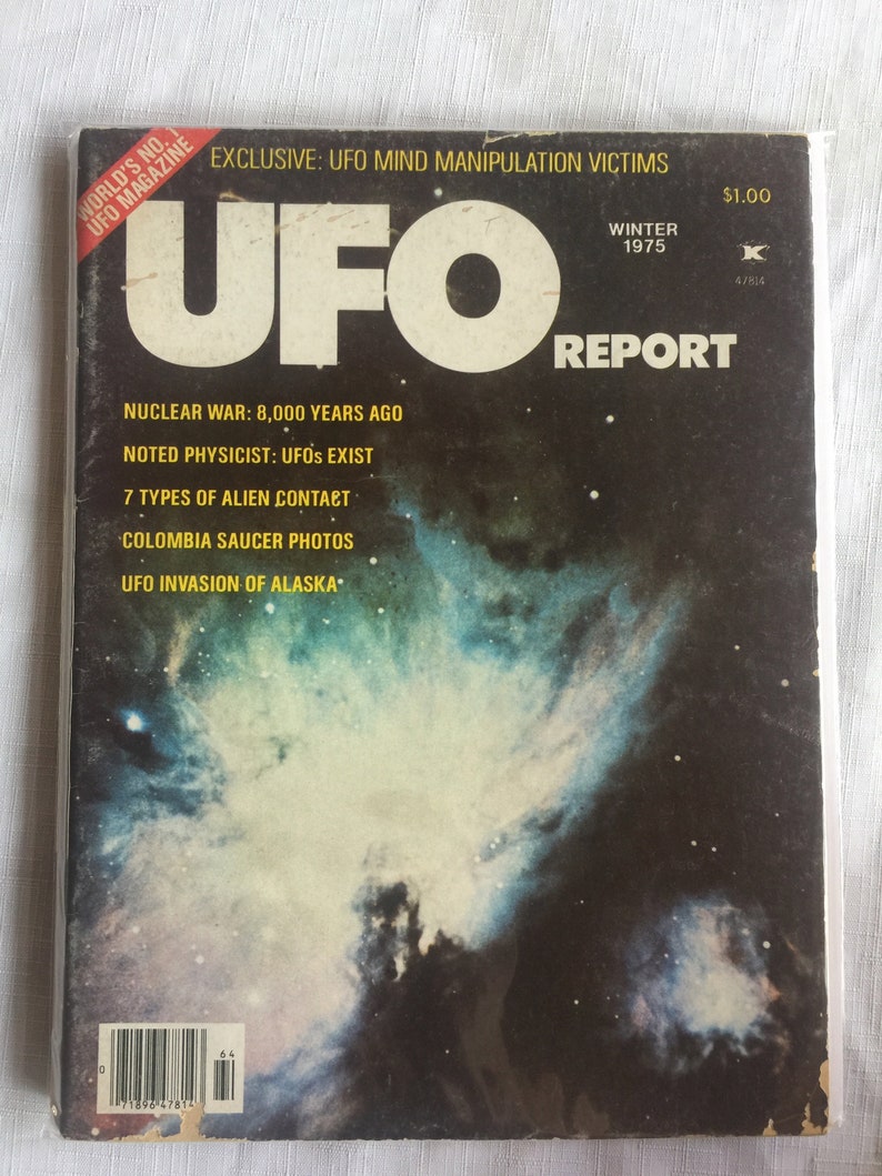 Rare UFO Magazine Retro UFO Magazine UFO Collectible Ufo - Etsy