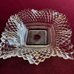 Faceted Candy Dish, Shallow Curl Dish, Detailed Shallow Dish, Candy ...